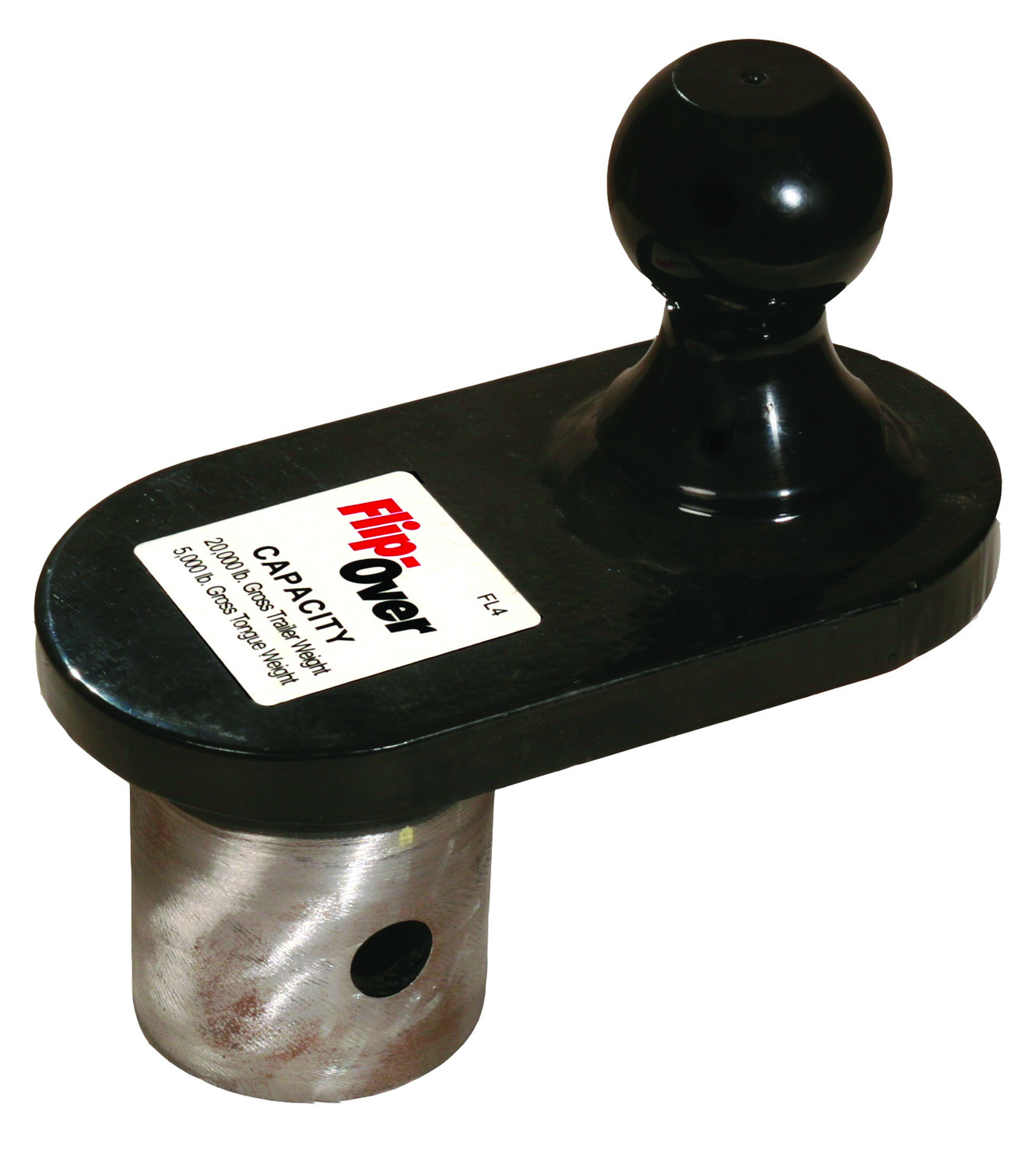 FL4 flipover 4" offset ball - Gooseneck Towing